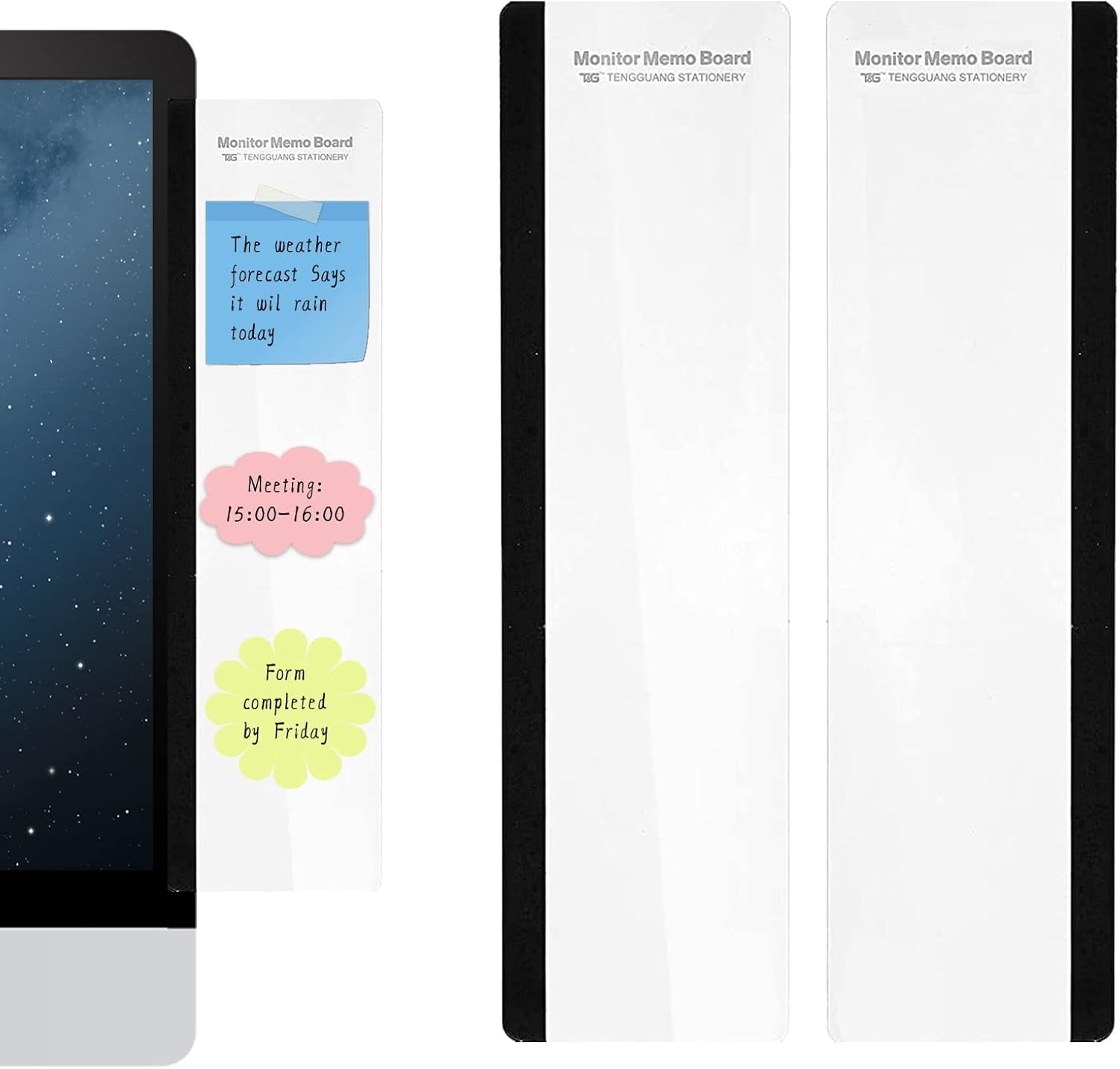 Monitor Memo Board - Multifunction Computer Monitor Memo Board ...
