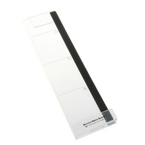 Computer Monitor Memo Board Side Panel Transparent Acrylic Screen Frame ...