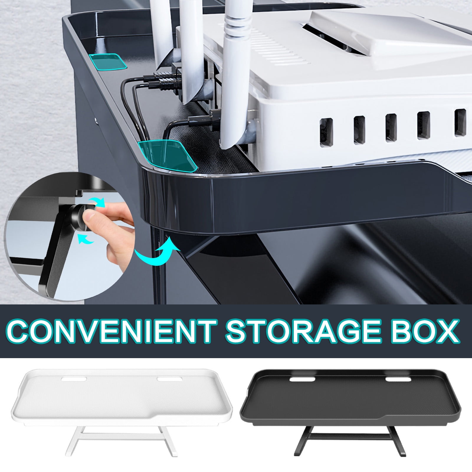 Monitor Mount Rack, Tv Stand Bracket, Adjustable Plastic Design, Space ...