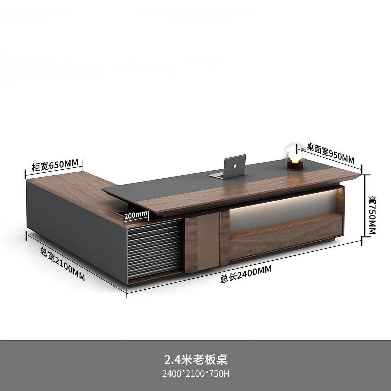 Monitor Organizers Office Desk L Shaped Corner Bookshelf Drawers ...