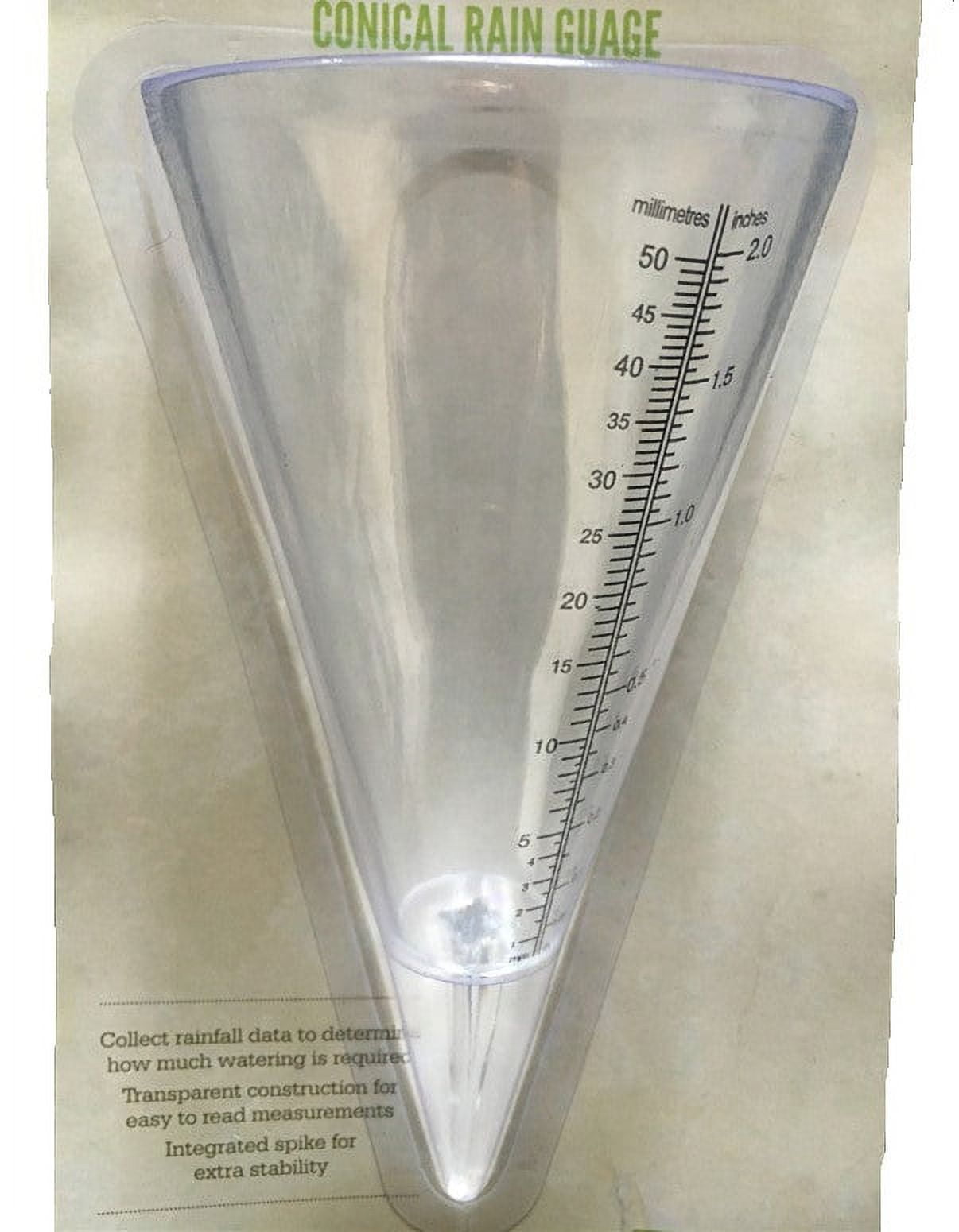 Monitor Rainfall Levels with Sprinkler Rain Gauge, Easy to Read Scale ...