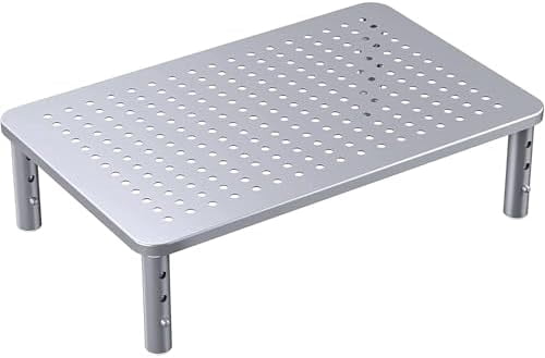 Monitor Riser - 3 Height Adjustable Stand for Laptop, Computer, iMac ...