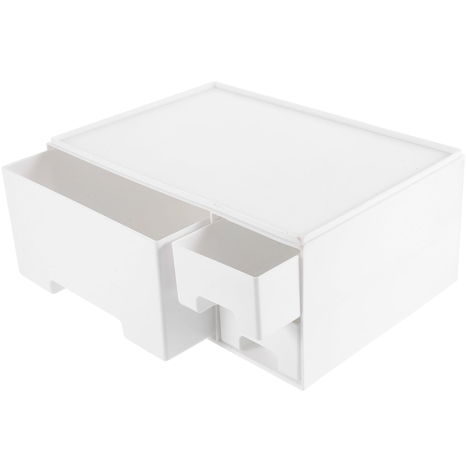 Monitor Riser Household Storage Rack Platform Elevated Shelves White ...