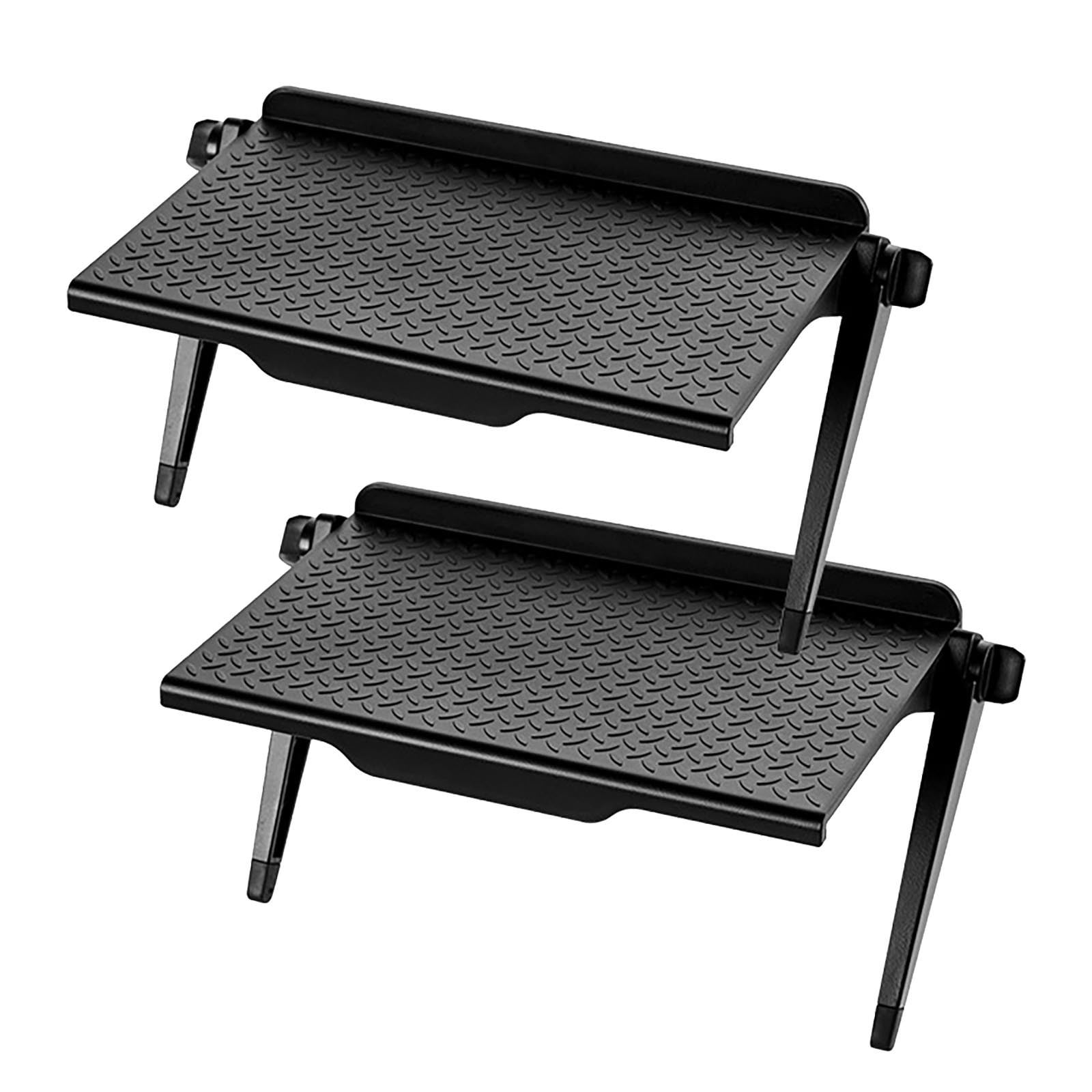 Monitor Shelf Organizer - Adjustable TV Stand Riser for Router Set-Top ...