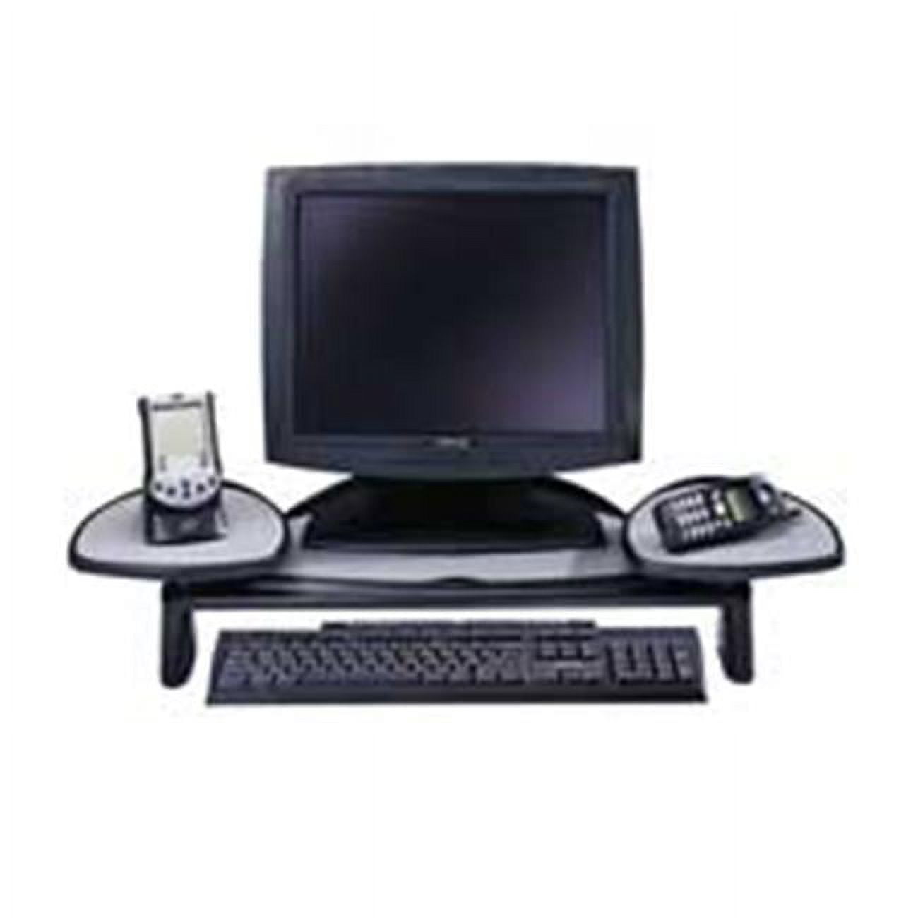 Monitor Stand- Flat Panel- Adj- 22-.75in.x12-.25in.x2-.50-4-.50- BK ...