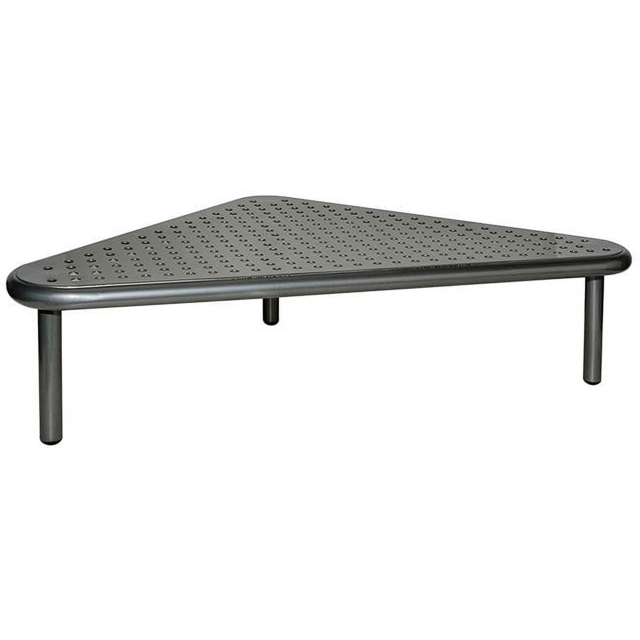 Monitor Stand Modern Perforated Metal PC Monitor Corner Riser - Walmart.com