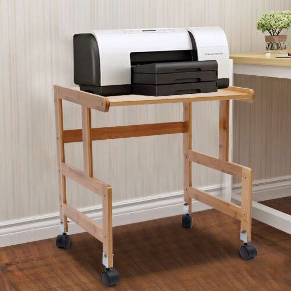 Monitor Stand Printer Stand With Detachable Wheels Computer Desktop ...