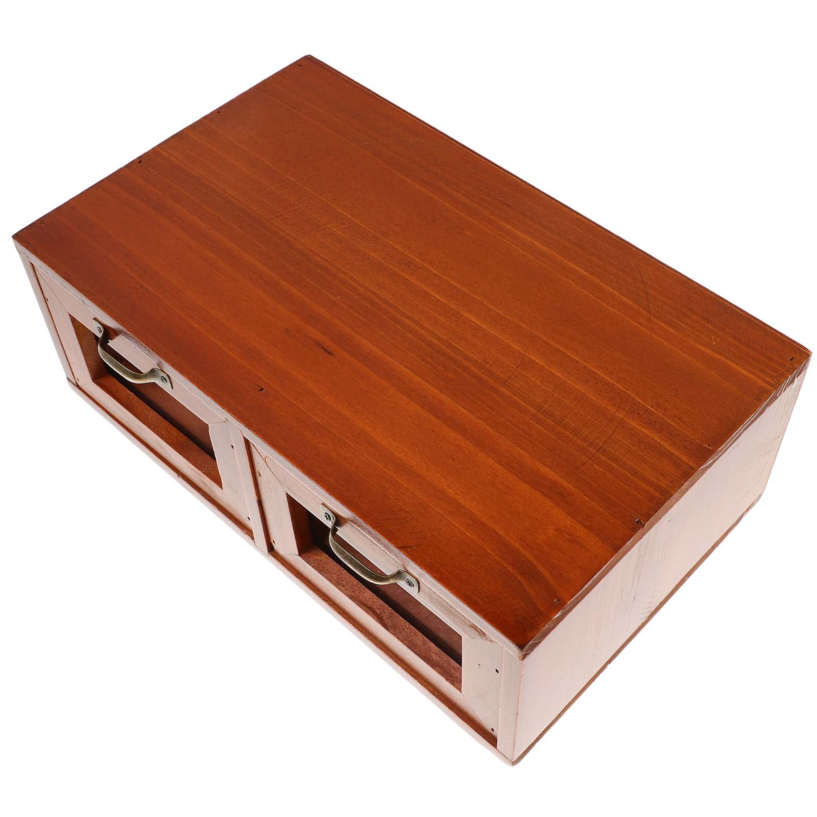 Monitor Stand Riser Wood Desk Shelf Computer Screen Stand With Storage ...