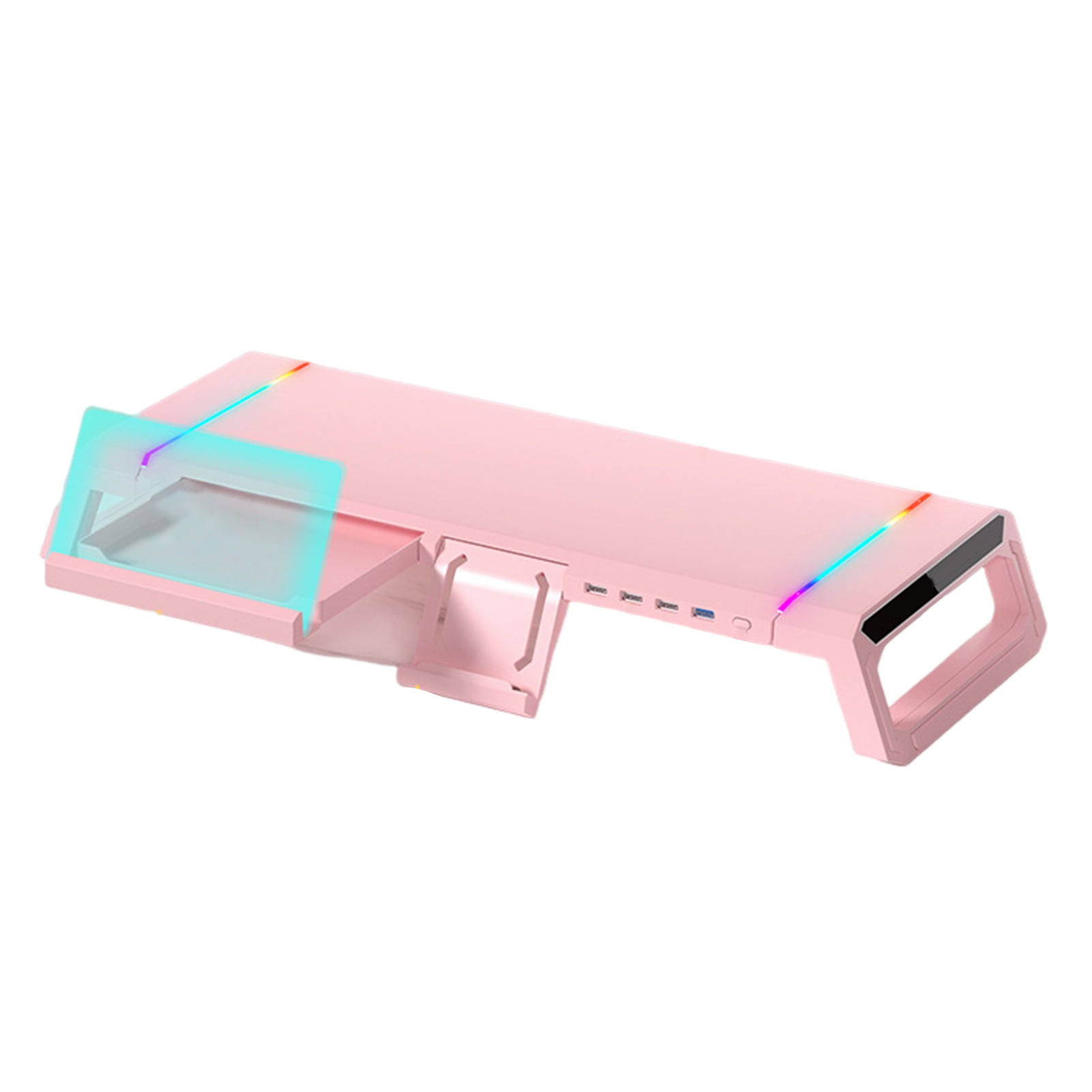 Monitor Stand Riser with RGB Lighting Strong Load-bearing High ...