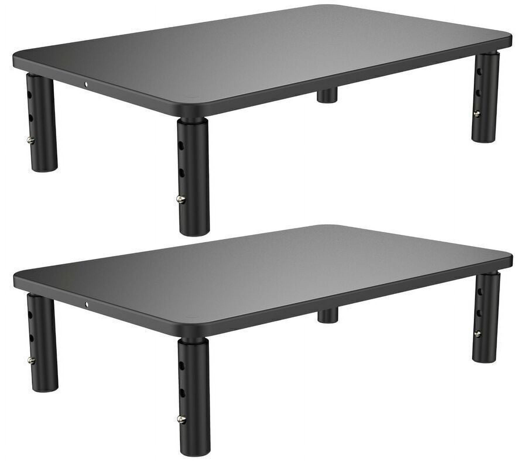 Monitor Stand for Computer Laptop Metal Monitor Riser 2 Pack - Walmart.com