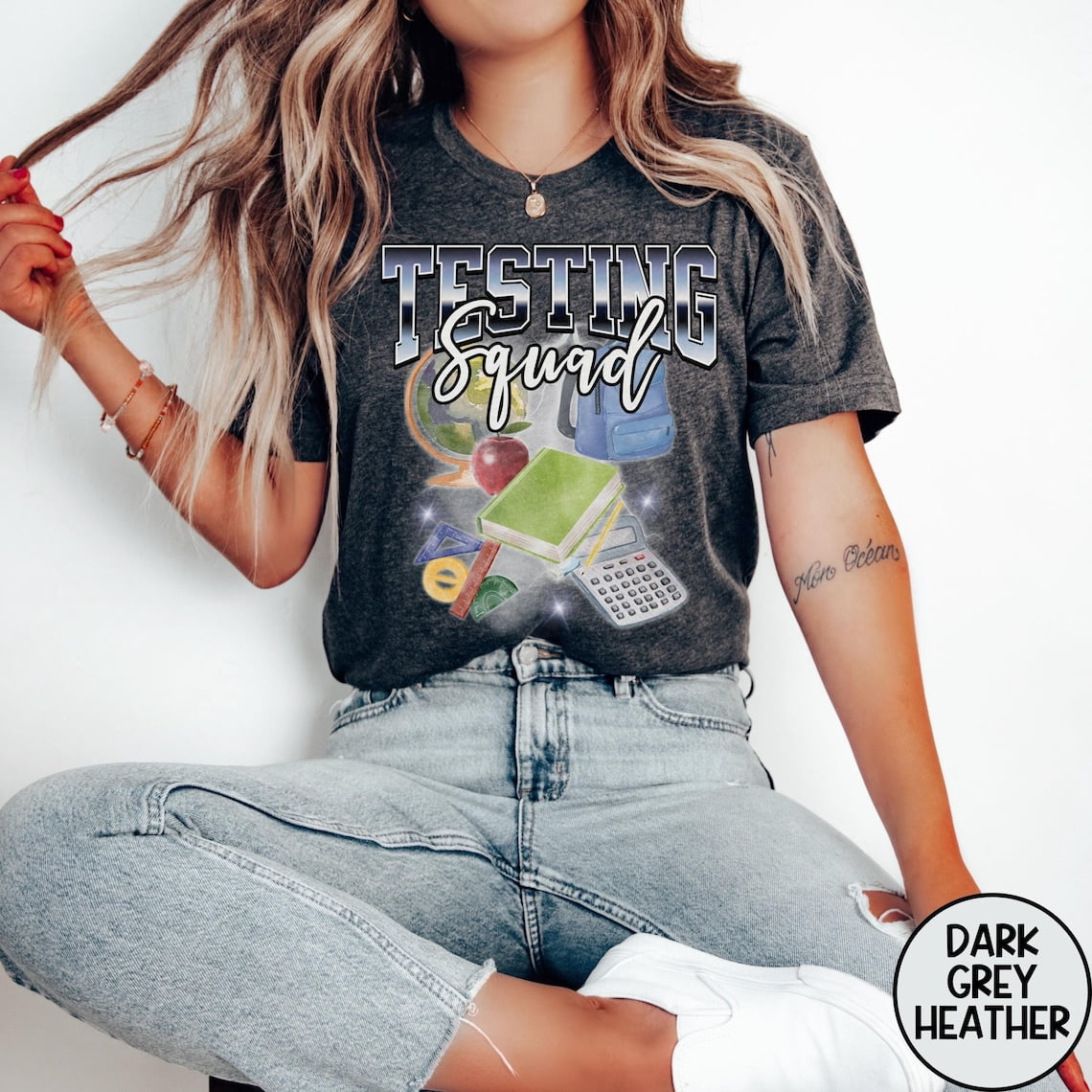 Monitor Testing Shirt Testing Tshirt Staar Testing Shirts Teacher ...