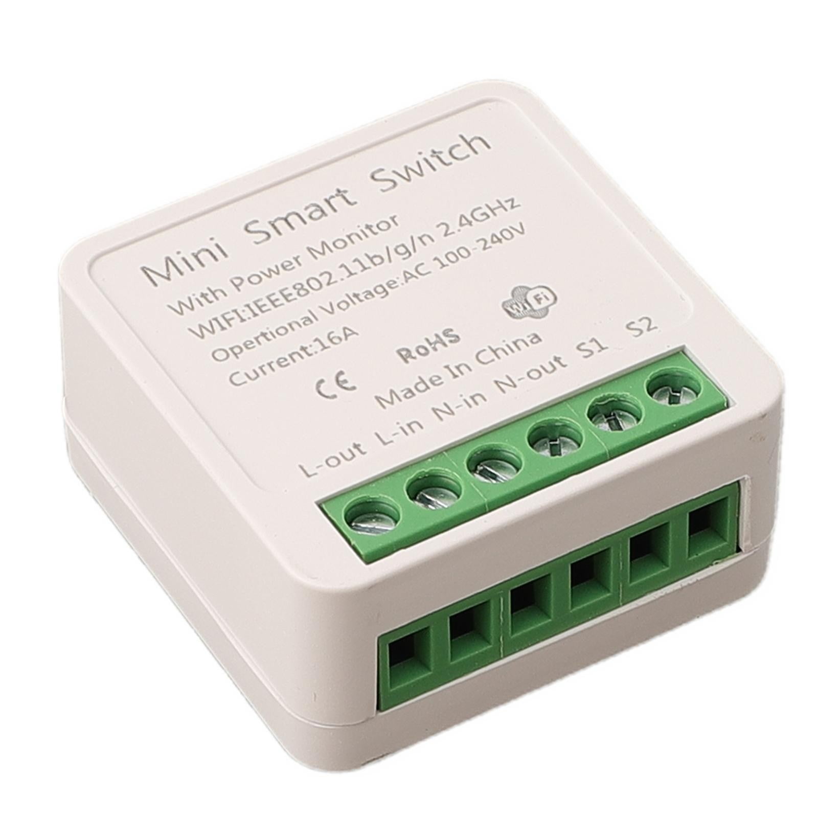 Monitor energy usage with wifi dual module switch and power statistics ...