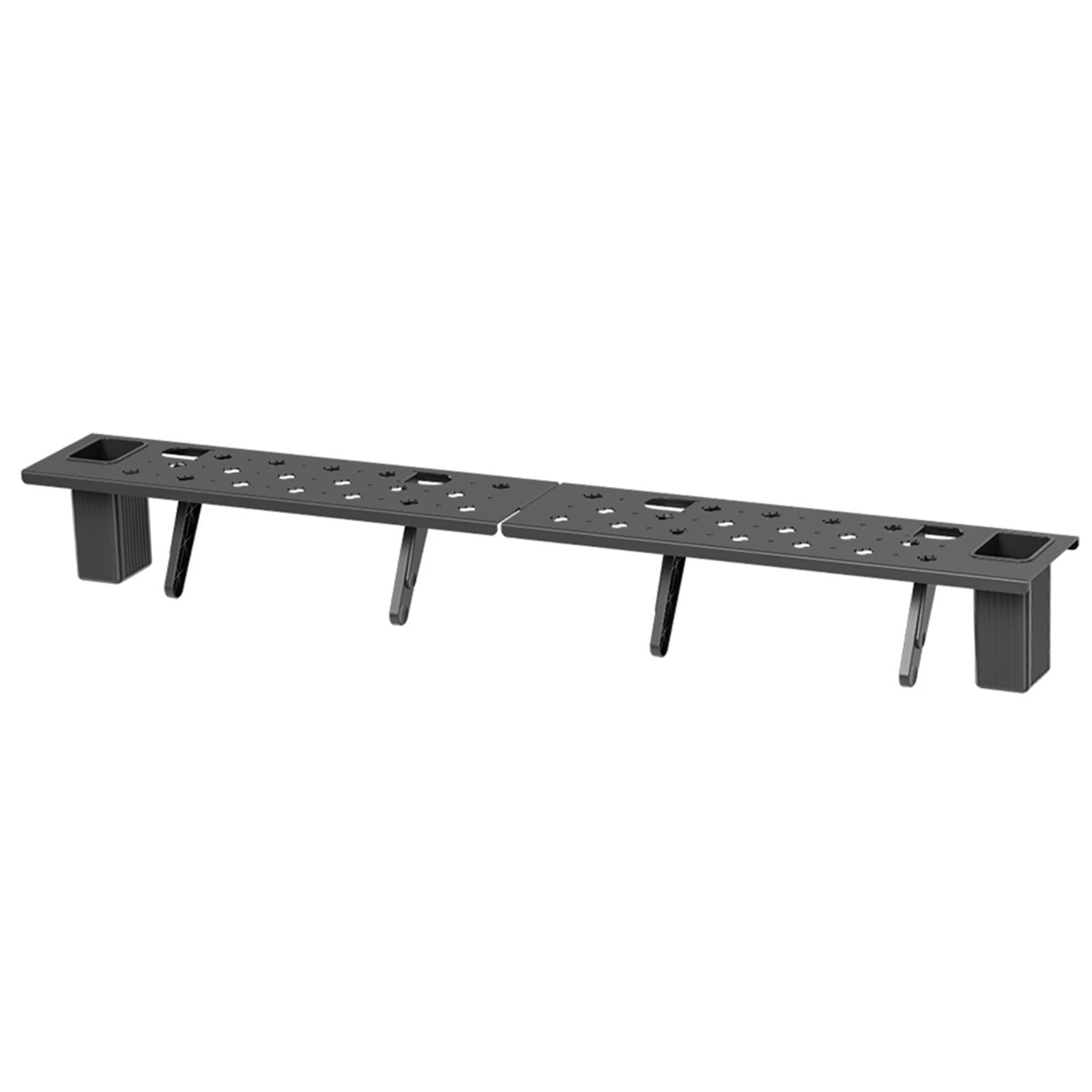 Monitors Rack Bracket TV Top Storage Shelf Hollowout Design Carbon ...