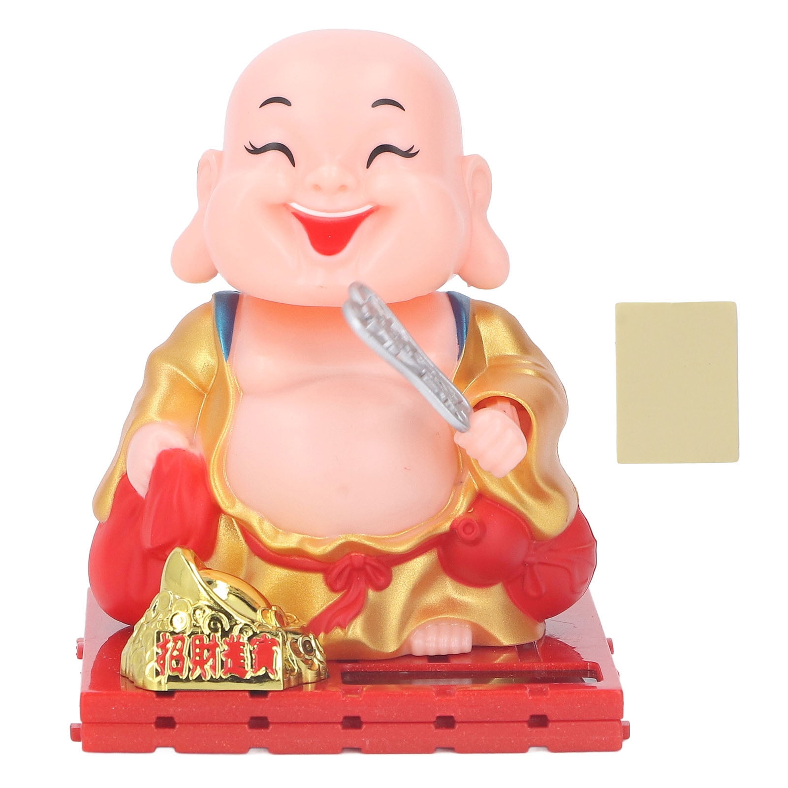 Monk Decoration with Solar Power Auto Shaking Hand Buddha Statue ...