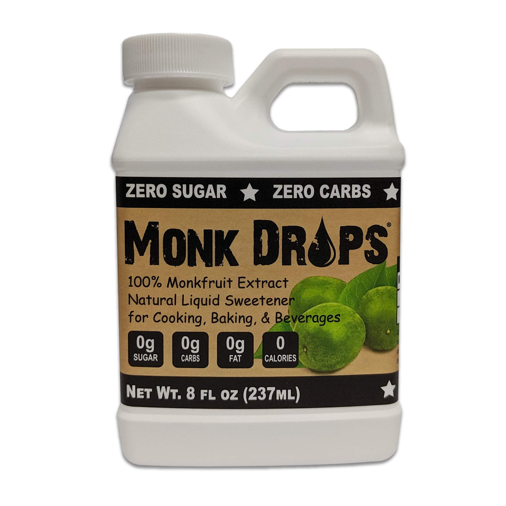 Monk Drops - 100% DEF29 Monkfruit Liquid Sweetener, Zero Glycemic, Zero ...
