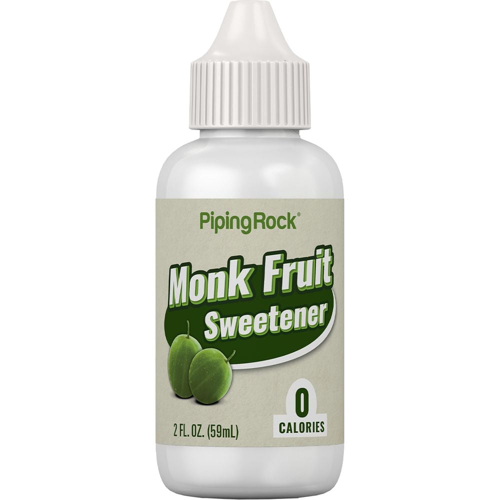 Monk Fruit Sweetener Liquid 2oz | Vegetarian Zero Calorie Sweetener ...