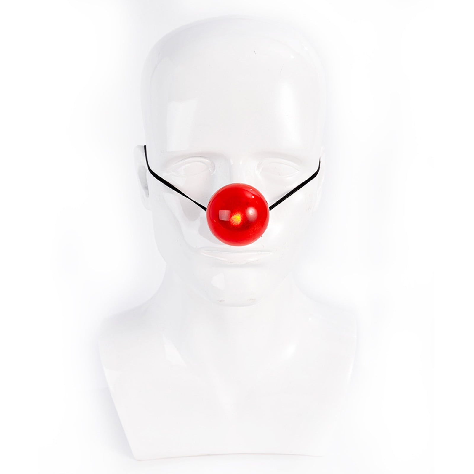 Monk Robes Real LED Clown Nose Flashing Red Nose Light Up Nose For Red ...