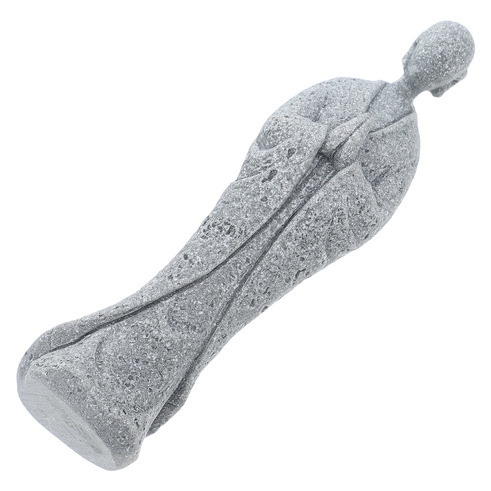 Monk Statue Praying Zen Standing Monk Figurine Mini Buddha Statues ...