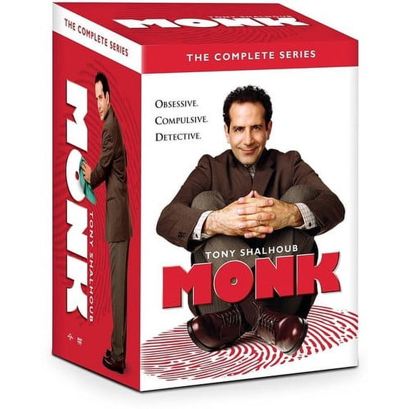 Monk TV Show: The Complete Series Box Set (DVD) - Walmart.com