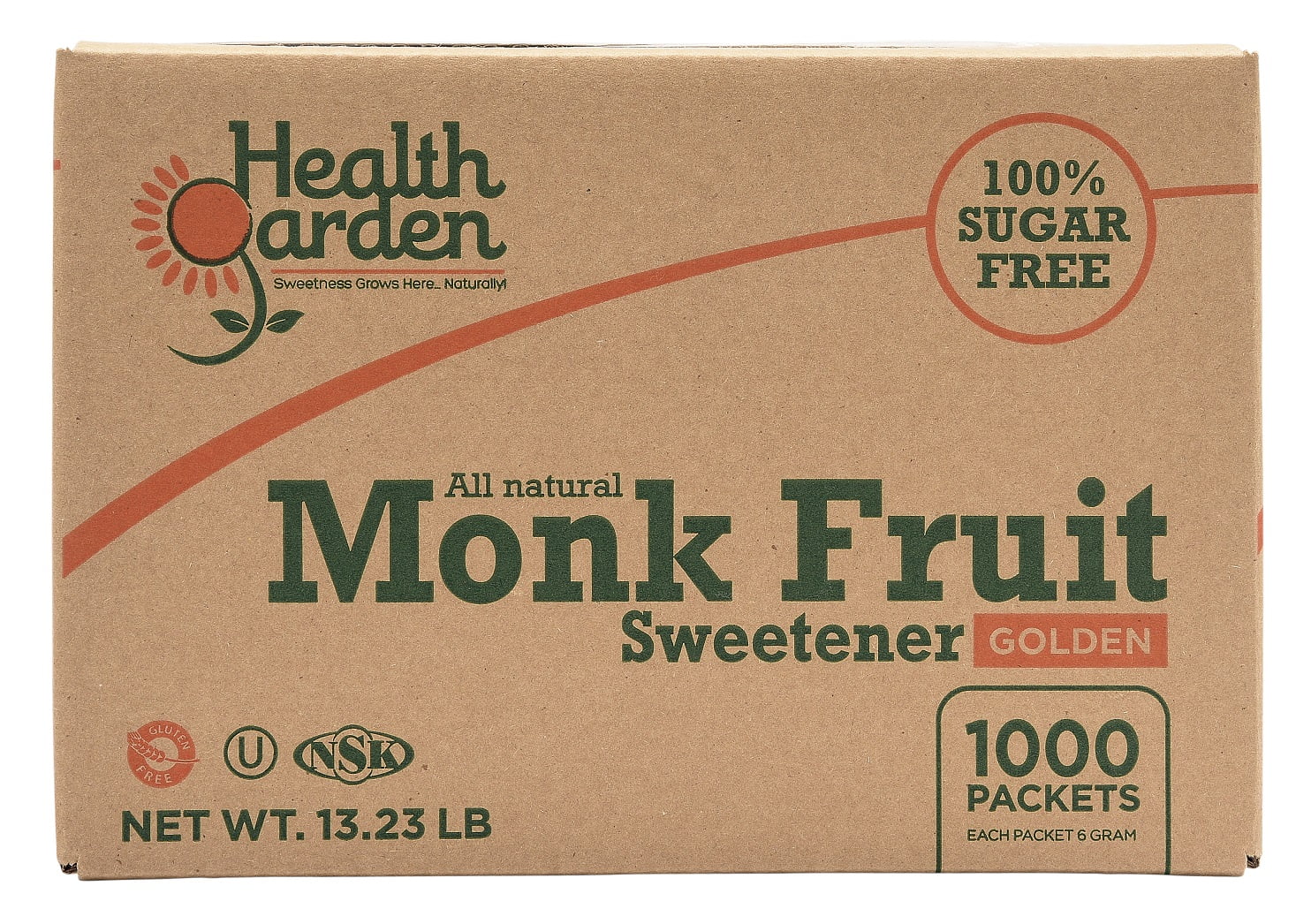 Monk fruit golden packets 1000 ct - Walmart.com