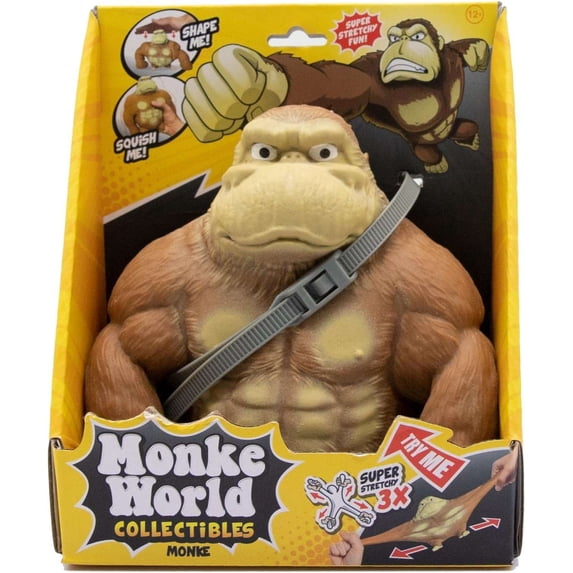 Monke World Collectibles Stress Relief Mini-Monke Figure - Super ...