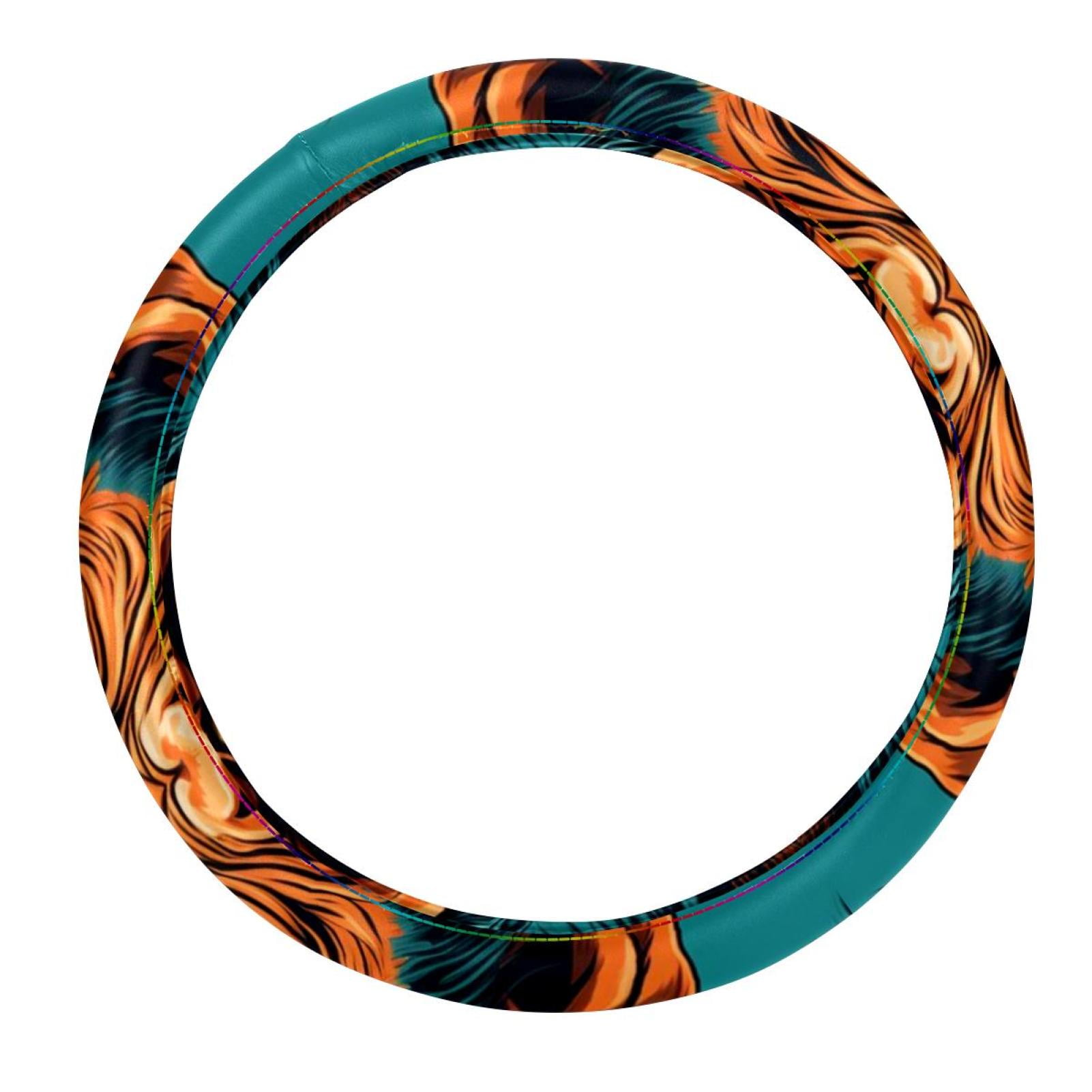 Monkey 14.5 Inch Printing PVC Leather Car Wheel Covers Steering Wheel ...