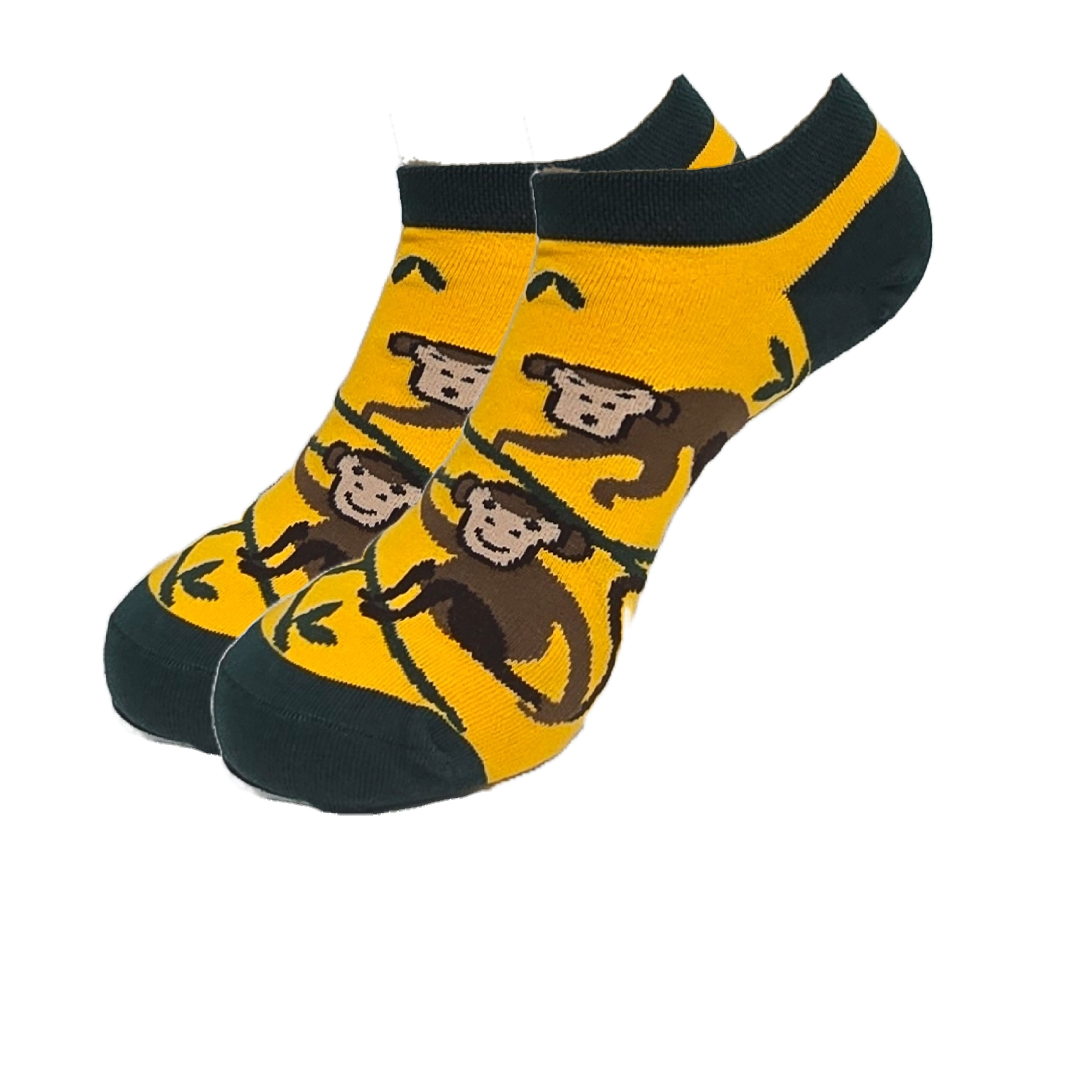 Monkey Ankle Socks from Sock Panda (Adult Medium - Women's Shoe Sizes 5 ...