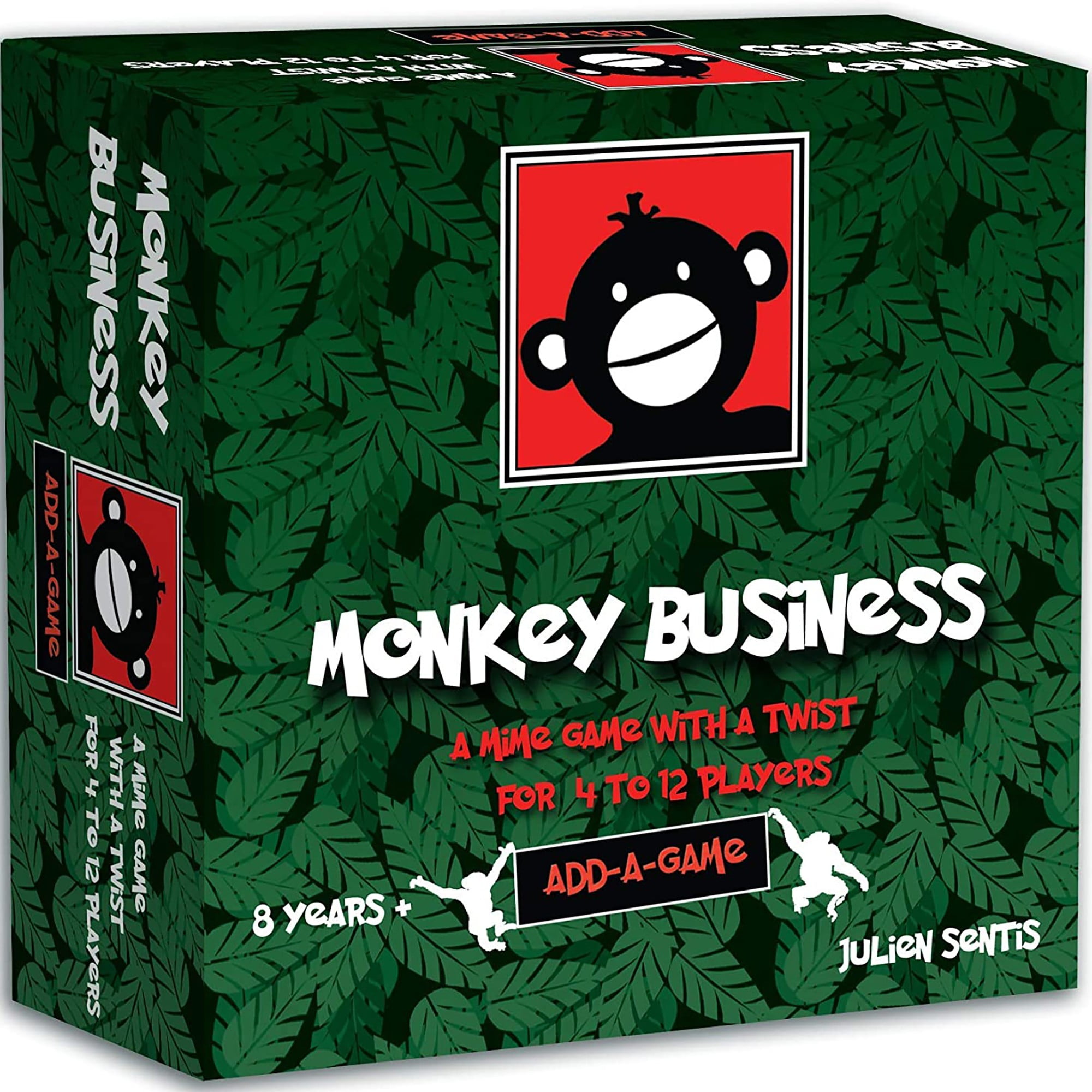 Monkey Business - Mime Game, Kids & Family, Ages 8+, 4-12 Players, 15 ...