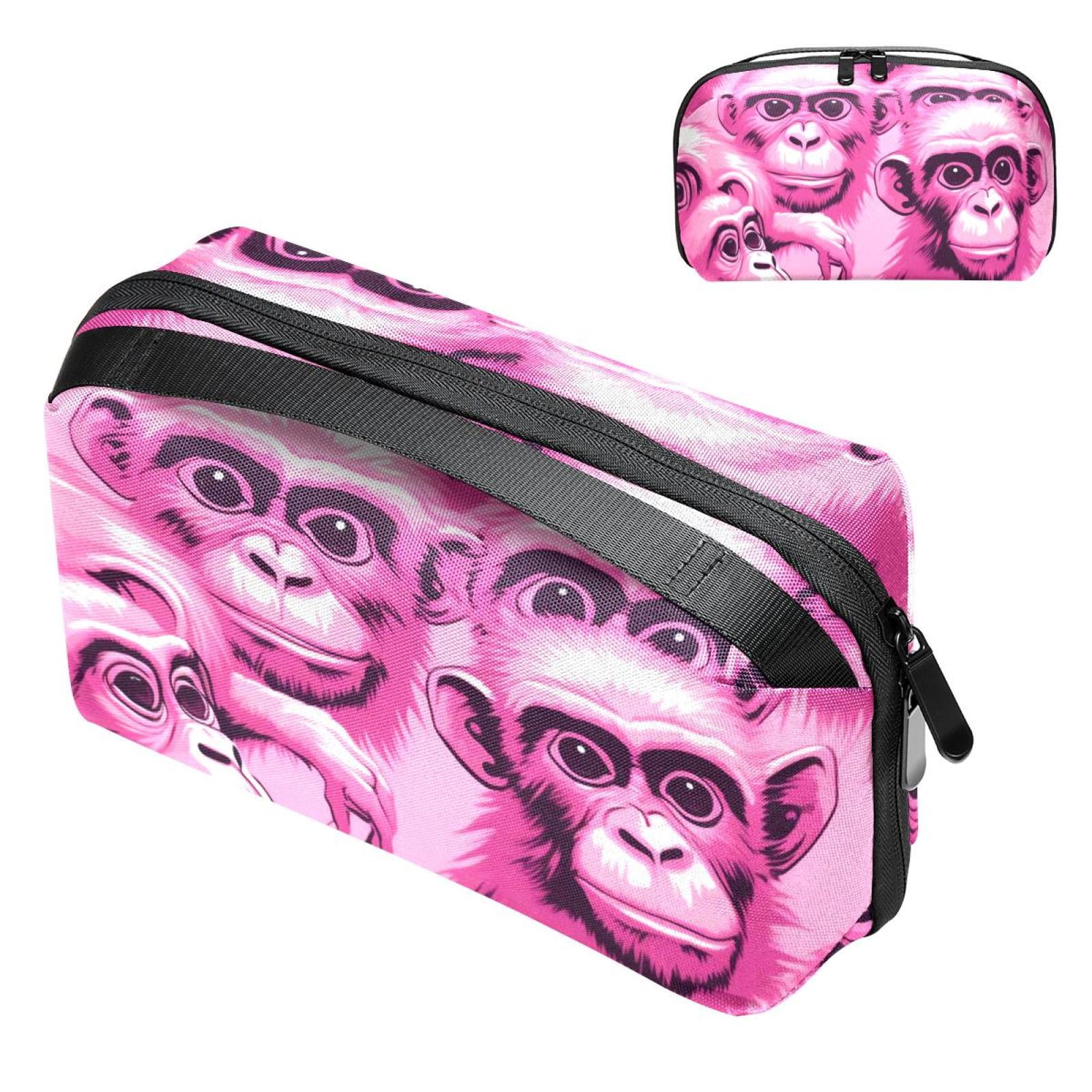 Monkey Charger Organizer Hard Drive Bag Cable Cord Organizer Small ...