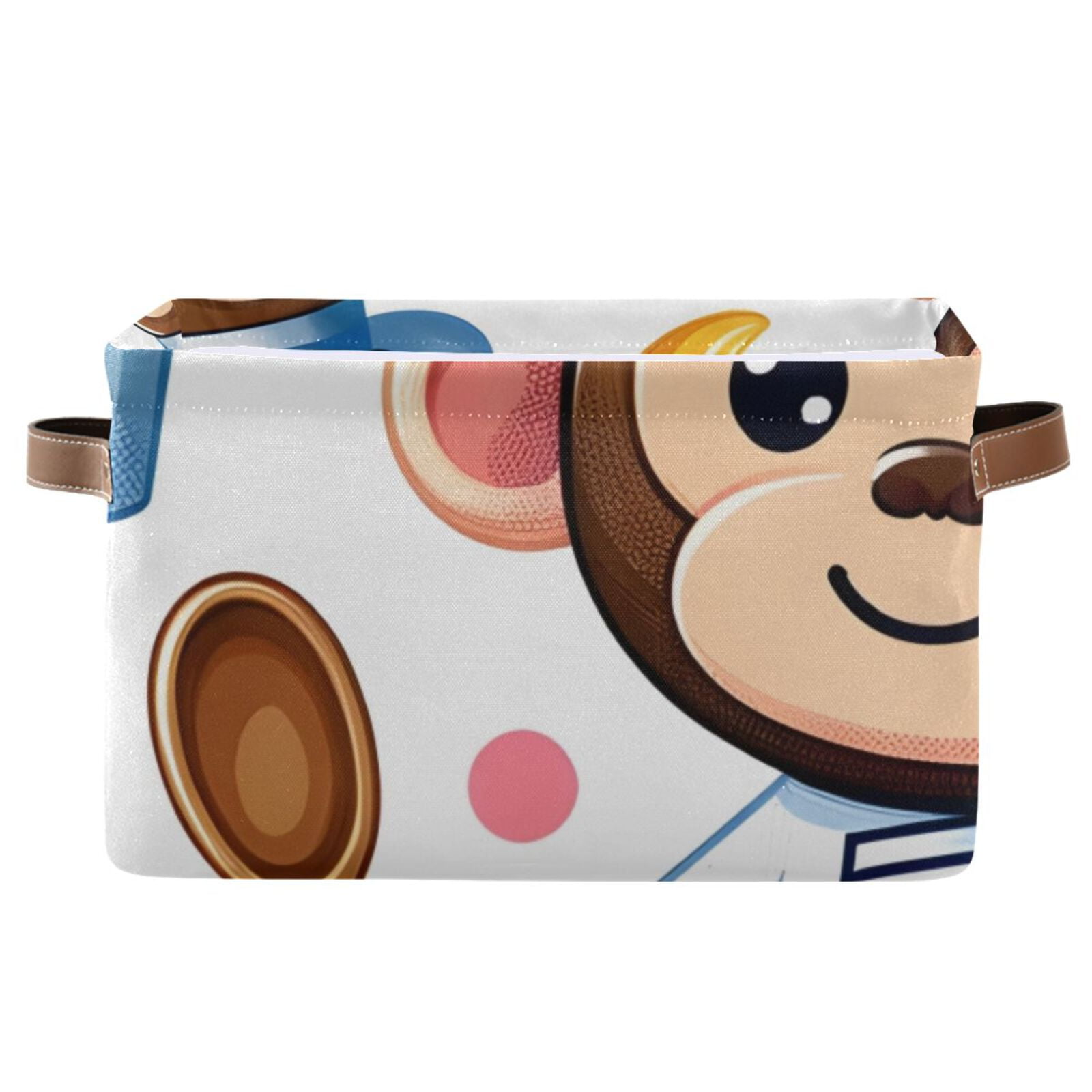Monkey Chef Cooker Storage Bins Baskets With Handles Storage Box ...