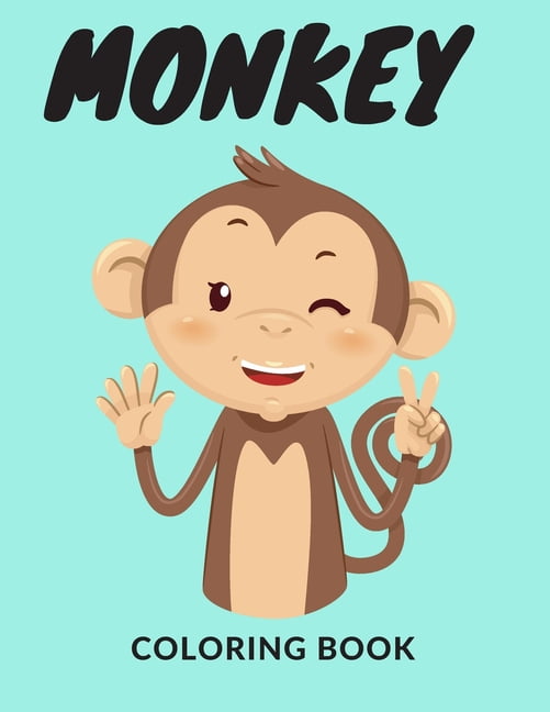 Monkey Coloring Pages For Kids