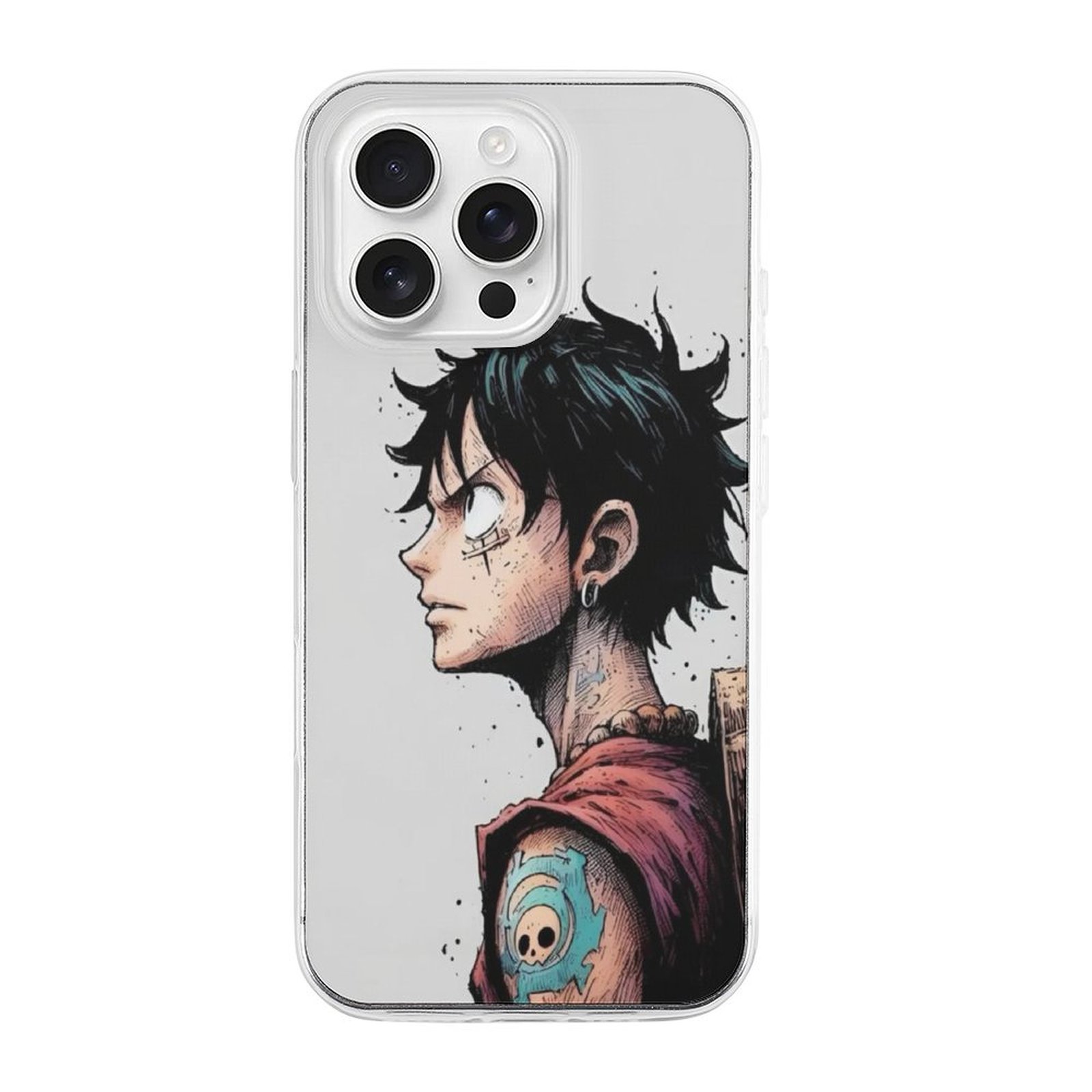 Monkey D LUFFY Compatible iPhone 16 TPU Mobile Phone Case Series ...