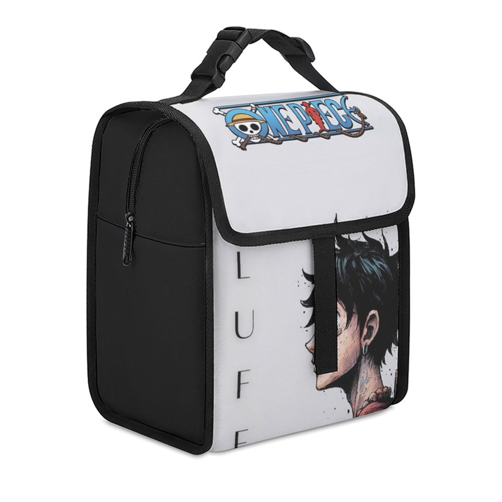 Monkey D LUFFY Lunch Bag Insulated Portable Lunch Box Cooler Bag for ...