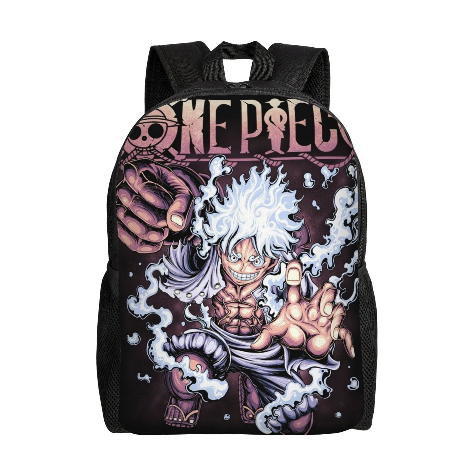 Monkey D Luffy Anime Backpack Straw Hat Pirates Travel Bags 3D Printed ...