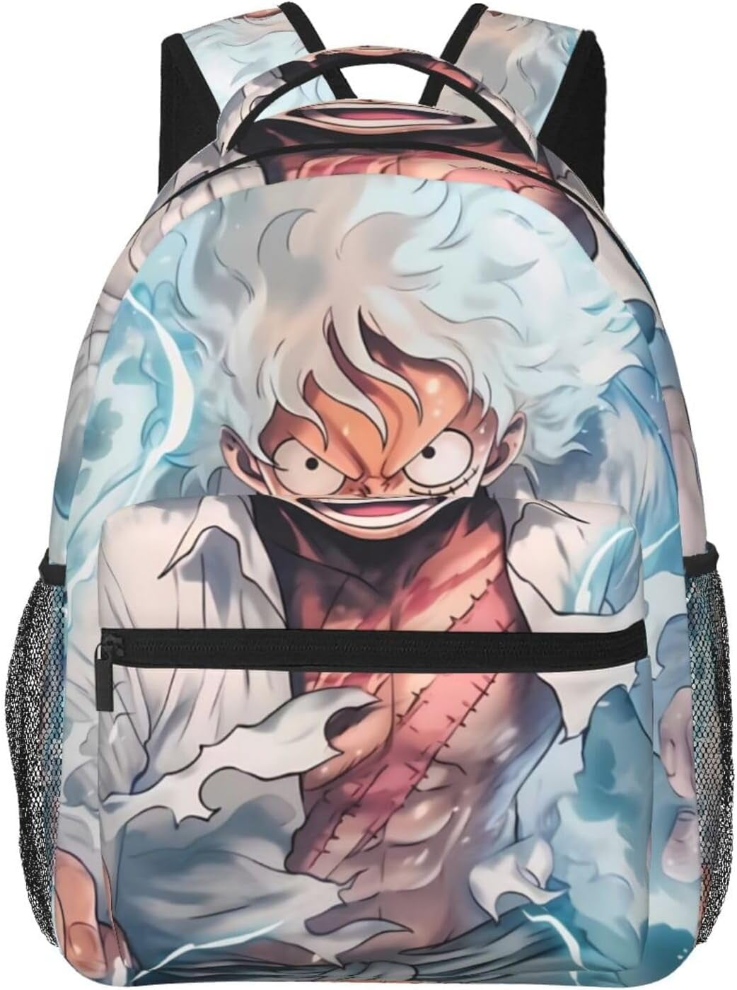 Monkey D Luffy Anime Style-24 Classic Backpack Schoolbag Bookbag Travel ...