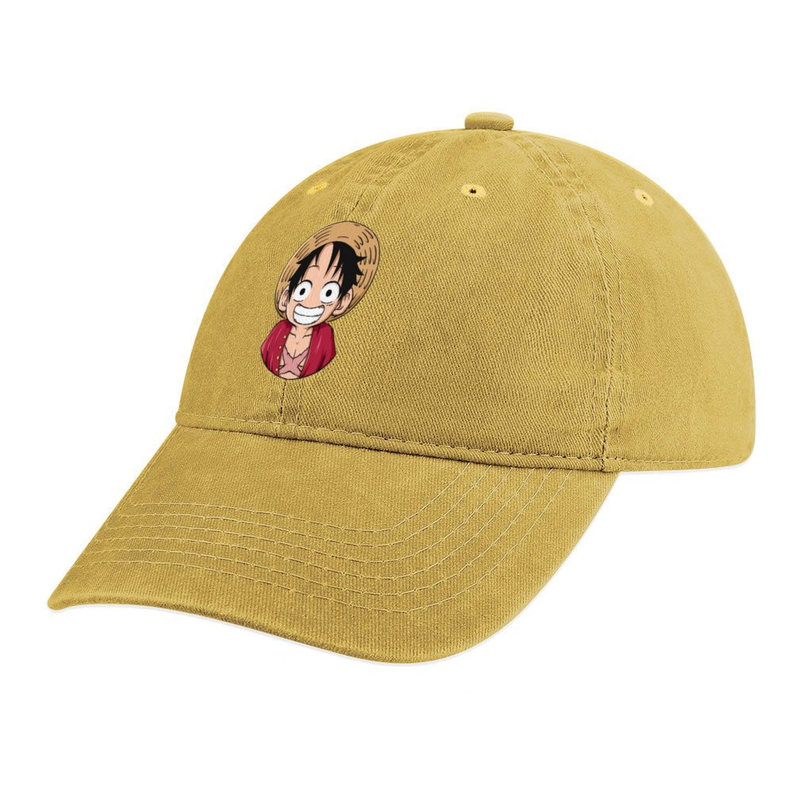 Monkey D Luffy Baseball Hats & Caps for Men Women Adjustable Baseball ...