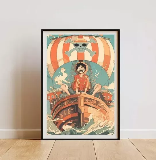 Monkey D. Luffy - The Famous Pirate From The Manga One Piece 2 NO ...