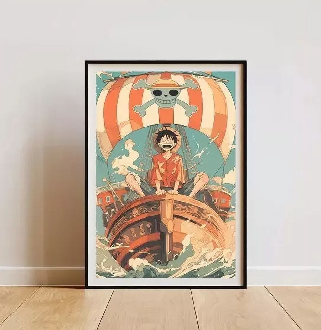 Monkey D. Luffy - The Famous Pirate From The Manga One Piece 2 NO ...