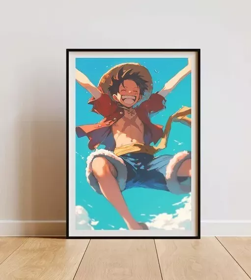 Monkey D. Luffy - The Famous Pirate From The Manga One Piece 3 NO ...