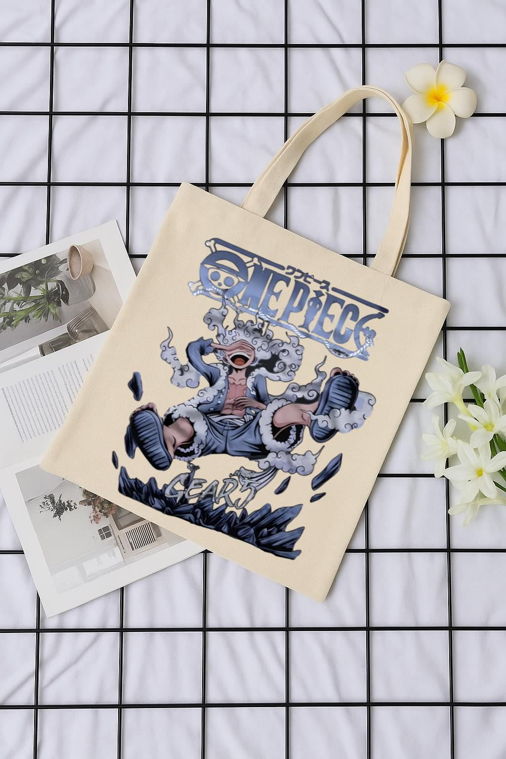 Monkey D Luffy Gear 5 Bag, One Piece Bag, Anime Bag, Graphic Tote Bag ...