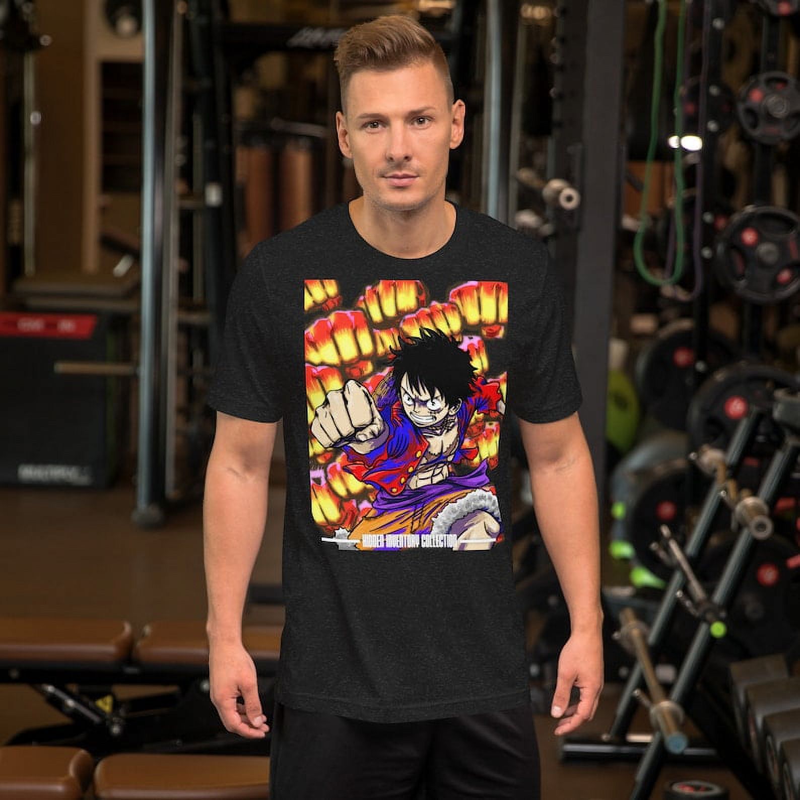 Monkey D. Luffy Gum Gum Gatling Unisex Anime Tee | One Piece Inspired ...