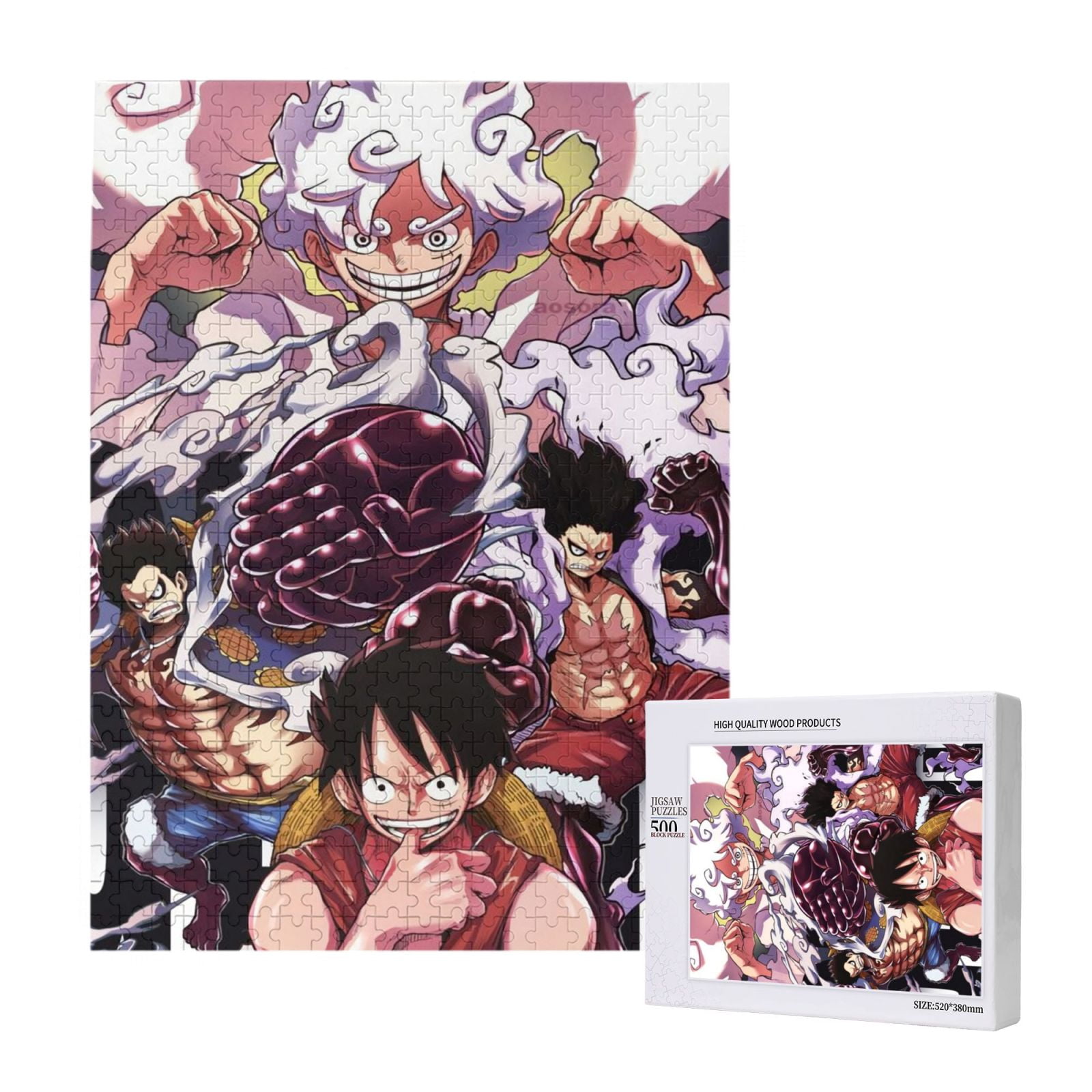Monkey D Luffy Home Puzzle Boys Girls Teen 300/500/1000 piece wooden ...