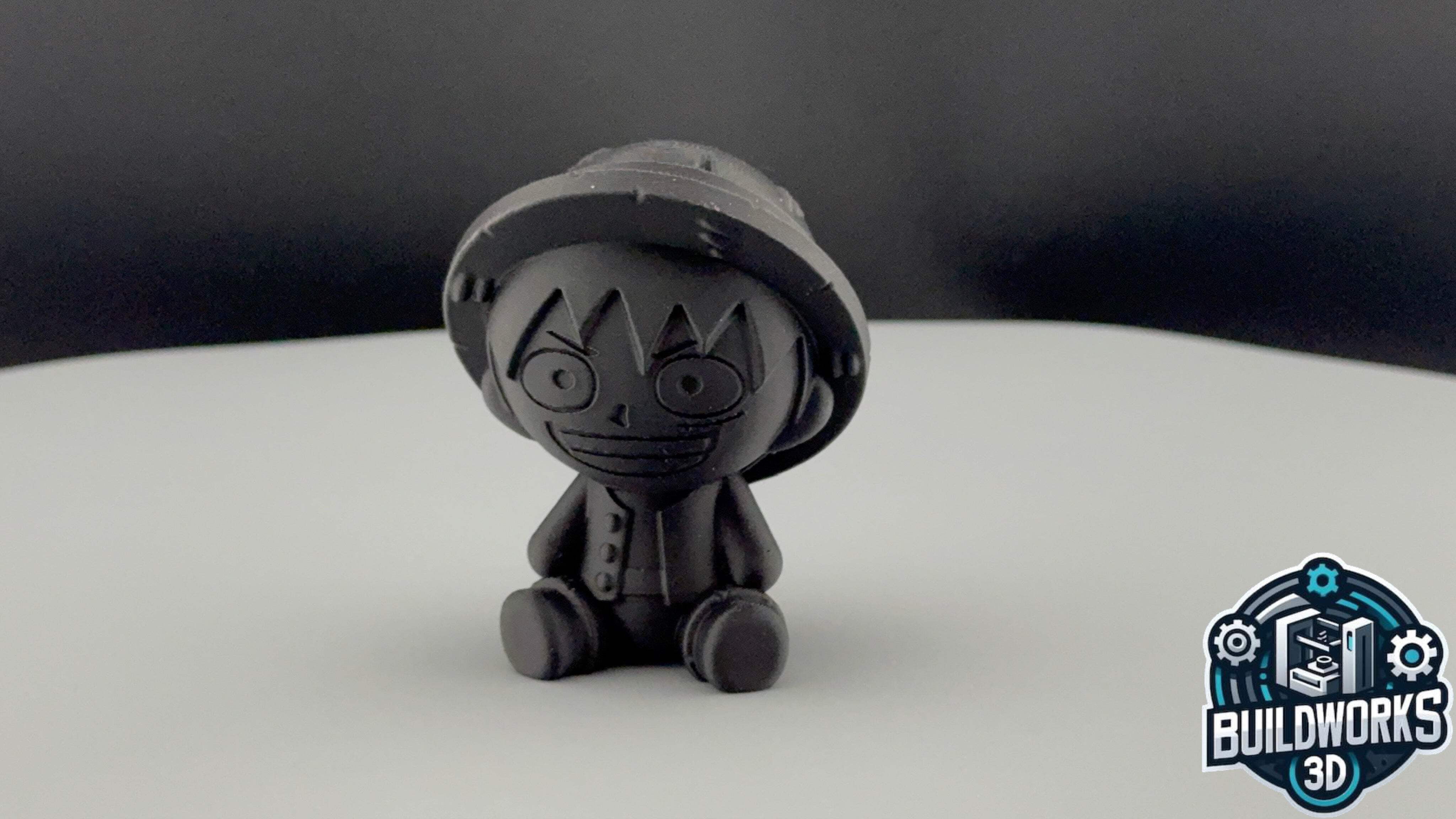 Monkey D. Luffy - One Piece - 3D Printed Chibi Figurine - Walmart.com