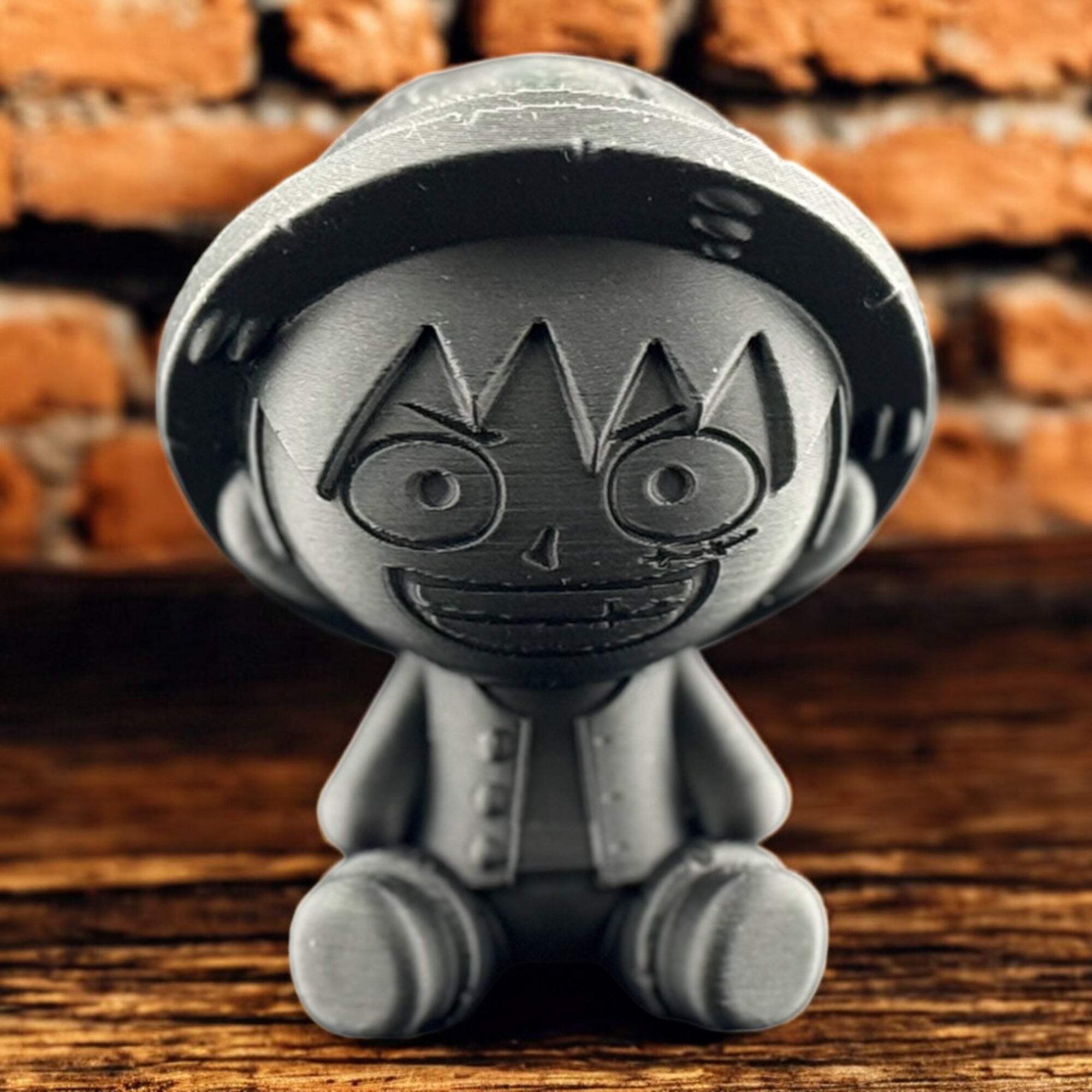 Monkey D. Luffy - One Piece - 3D Printed Chibi Figurine - Walmart.com