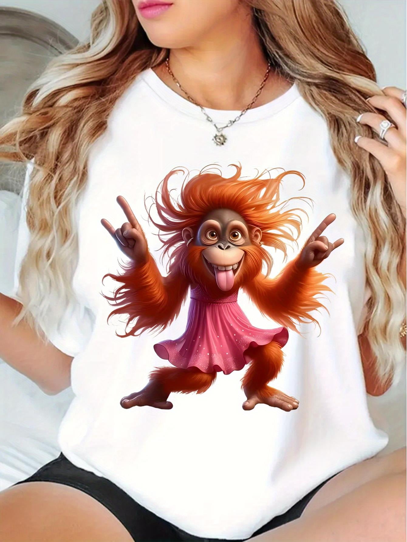 A Monkey in a Dress, a Funny Monkey, Mischievous And Playful, I Am The ...