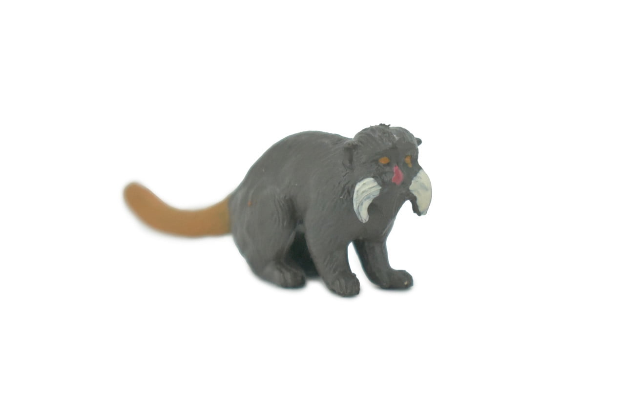 Monkey, Emperor Tamarin, Primates, High Quality, Hand Painted, Rubber ...