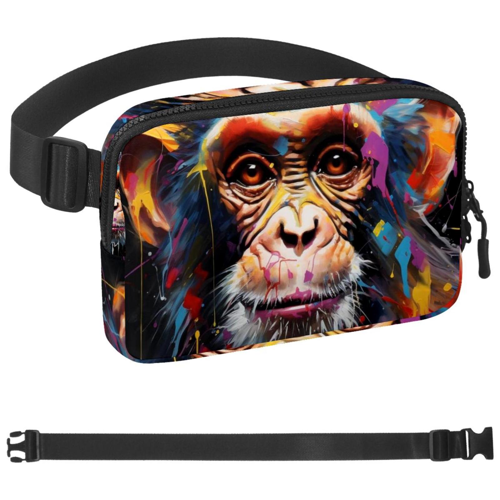 Monkey Fanny Pack Waist Packs for Men Women, Waist Bag Hip Pack for ...