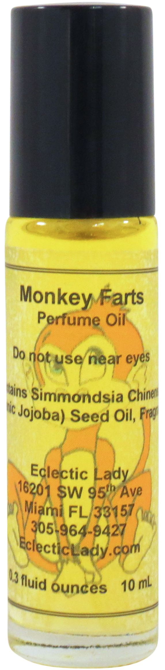 Monkey Farts Perfume Oil, 0.3 Oz Portable Roll-On Fragrance - Walmart.com