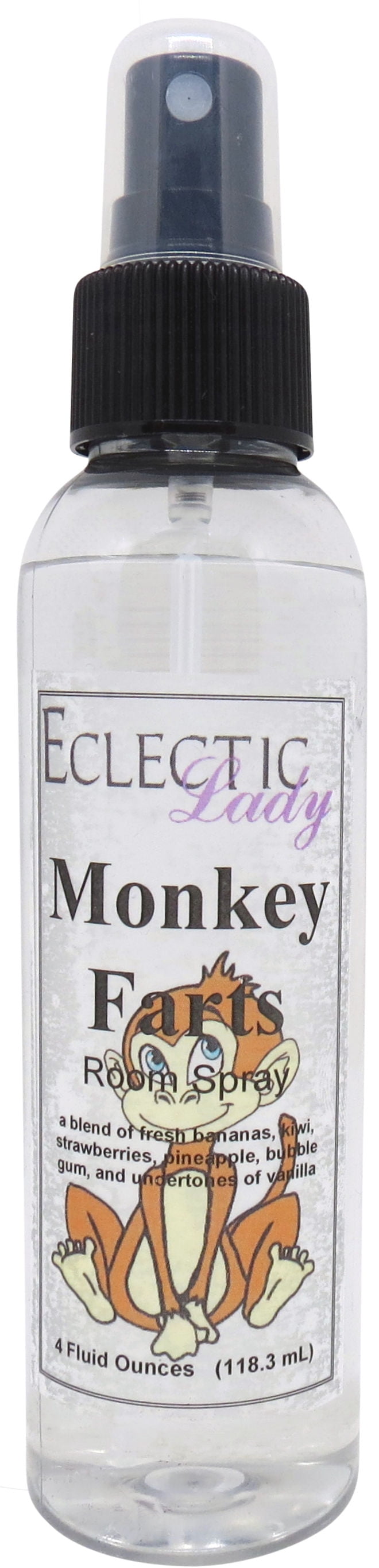 Monkey Farts Room Spray, 4 ounces - Walmart.com
