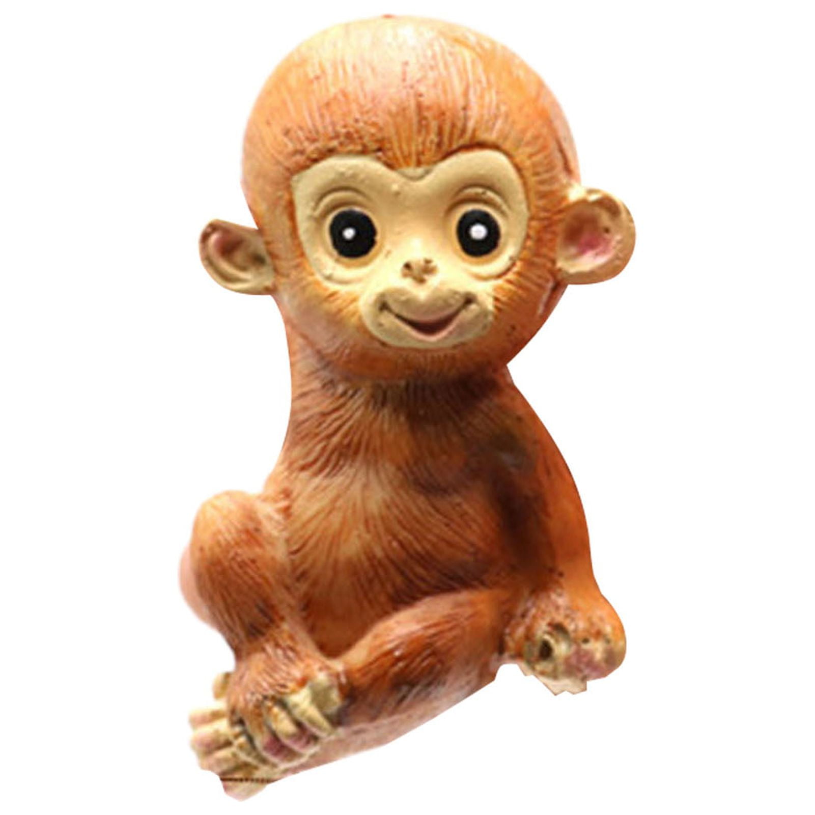 Monkey Figurine Realistic Vivid Appearance - Cartoon Detailed High ...